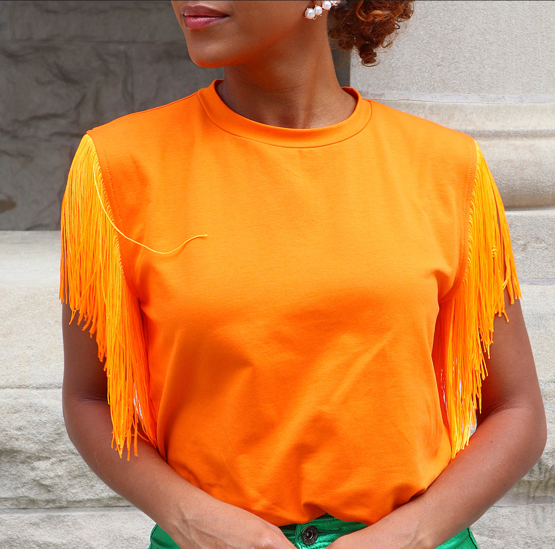 Splendid Fringe Top – Meow and Barks Boutique