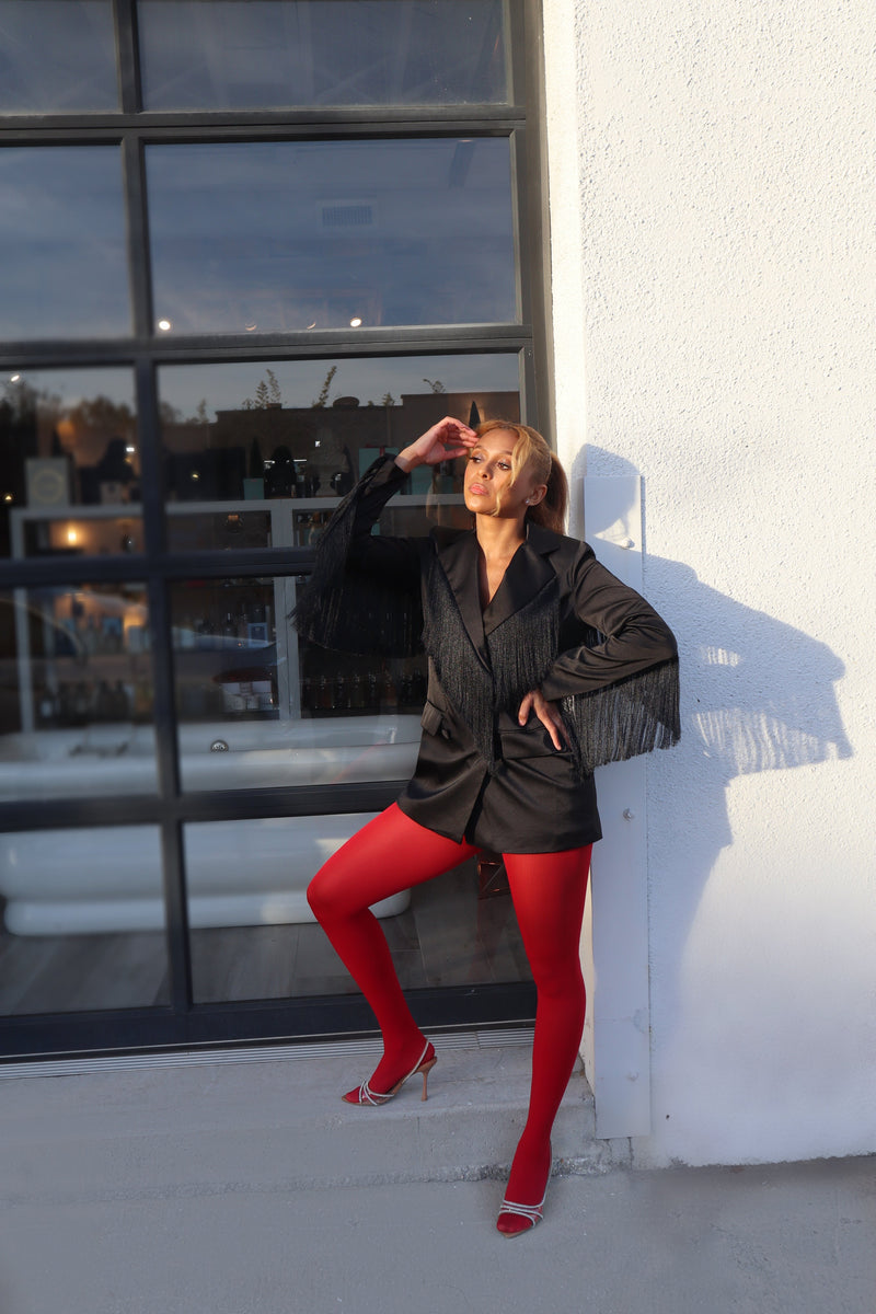 Blazing Blazer (BLACK) – Meow and Barks Boutique